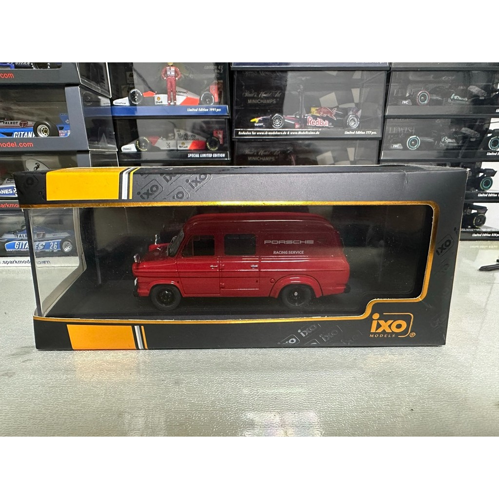 [Ready Stock] ixo 1/43 Ford Ford Transit Mk1 1966 Porsche Tensile ...