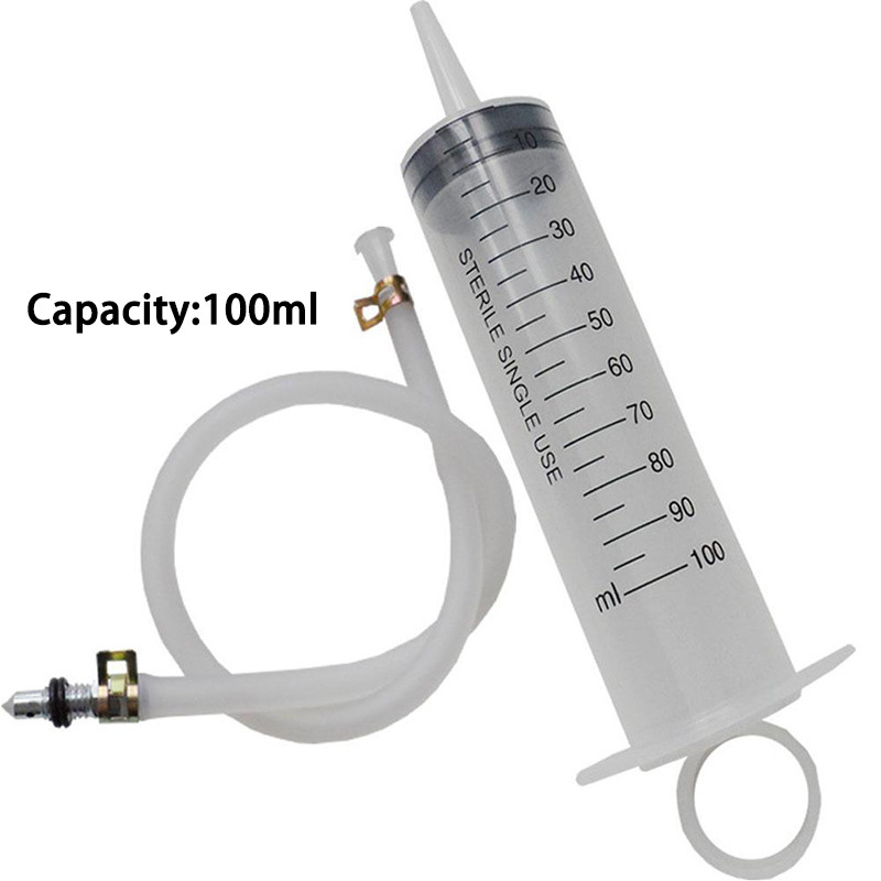 100ml Brake Caliper Gas Bleeder Syringe Tool With Syringe Universal ...