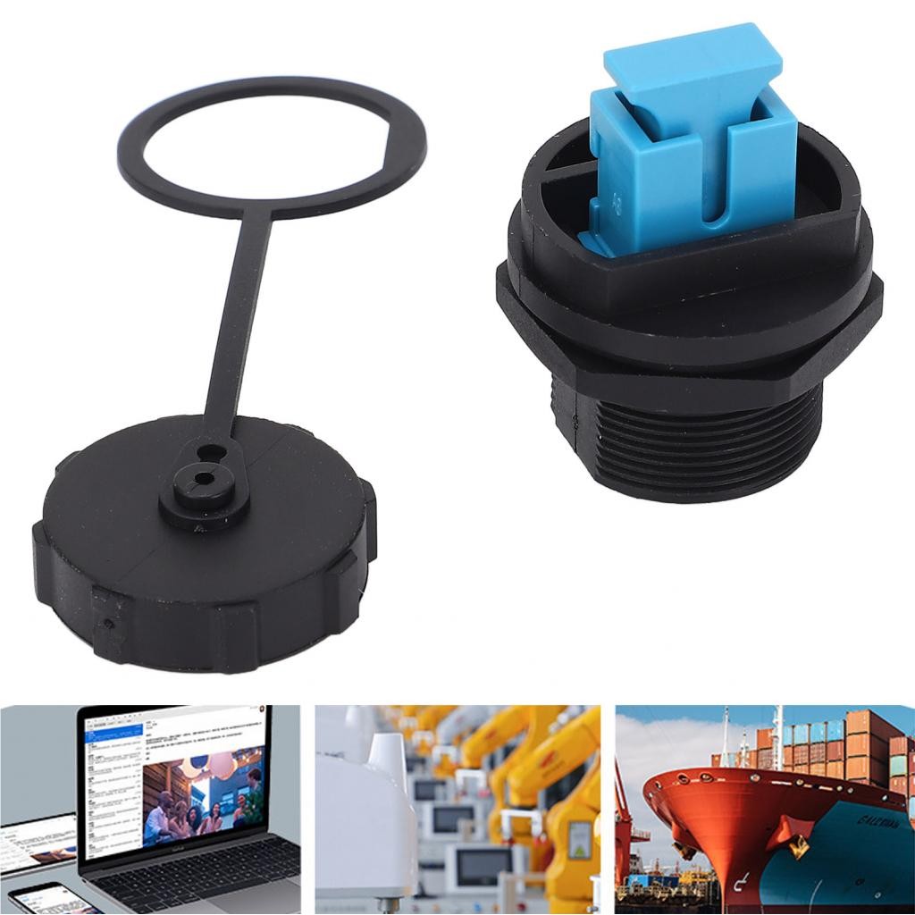 SC Fiber Optic Panel Adapter Mount Connector Female To E13 Threaded ...