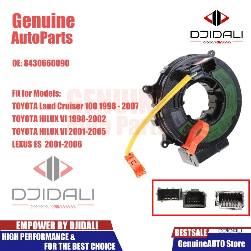 New Airbag Spiral Cable Clock Spring For Toyota Land Cruiser 100 Series ...