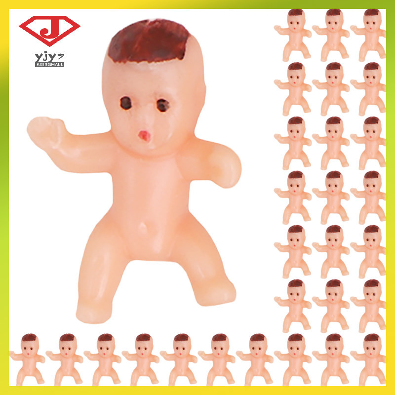 200 Pcs Mini Plastic Baby Small Model Party Props God Bless Baptism ...