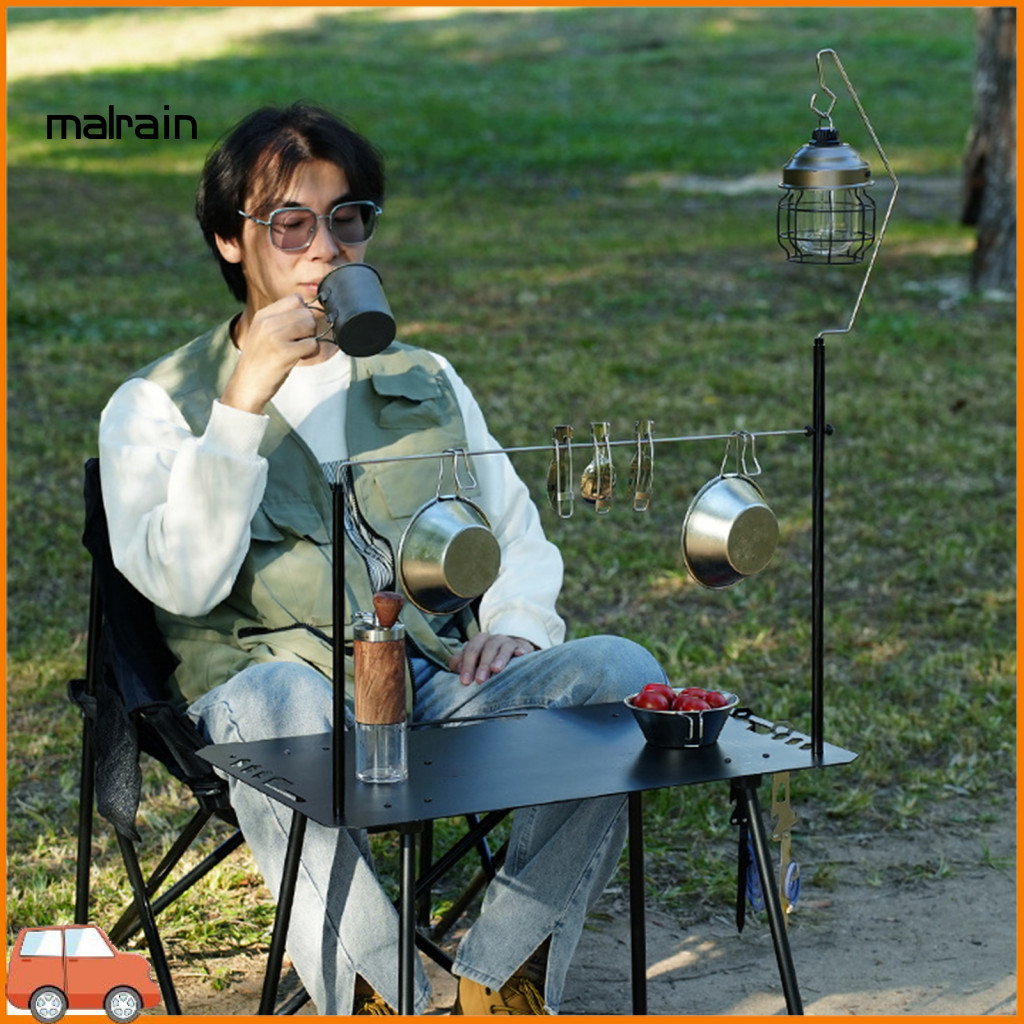 Ma Stainless Steel Lantern Holder Detachable Light Stand Portable ...