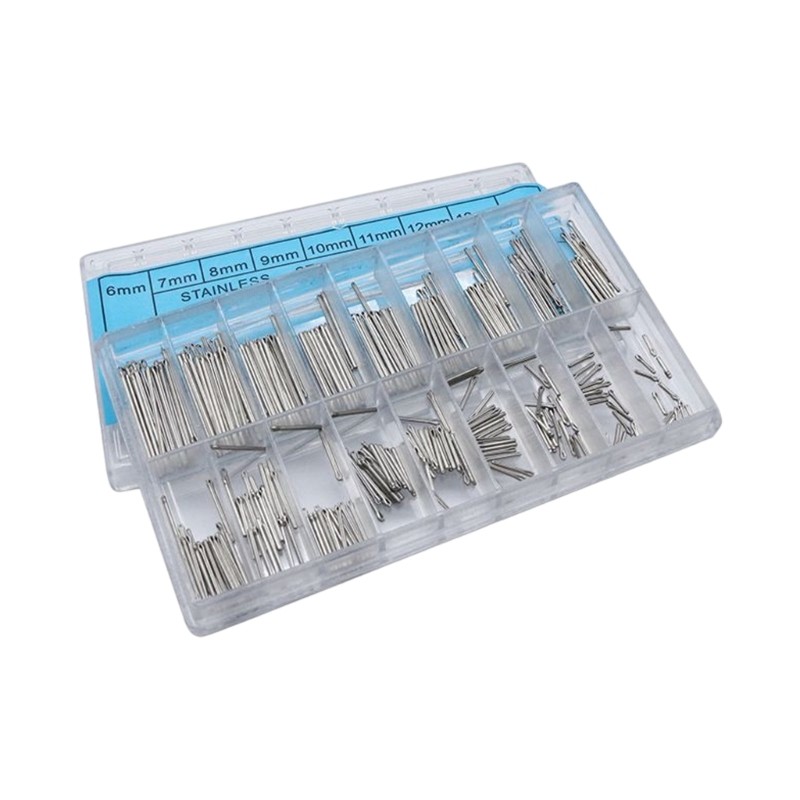 HL 270Pcs Watch Link Pins Watch Pins Kit Assortment Stainless Steel ...