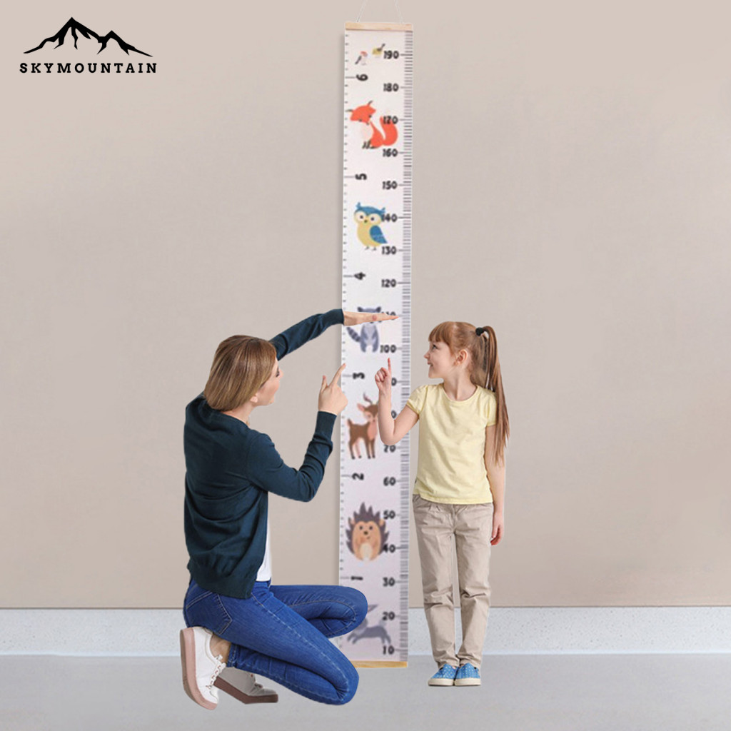 Baby Growth Chart Precise Measurement Baby Ruler Colorful Kids Growth ...