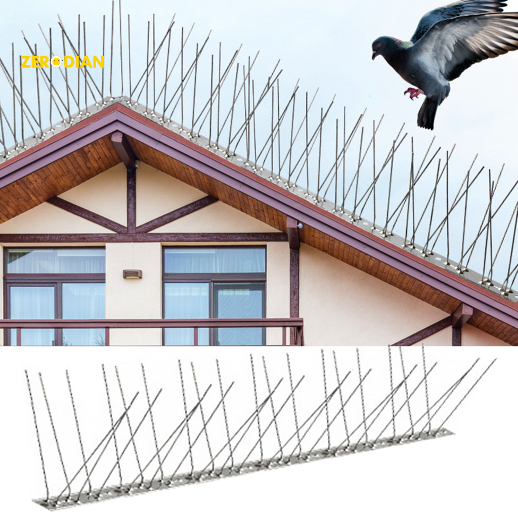 Stainless Steel Bird Spikes Bird Deterrent Spur Stainless Steel Anti ...