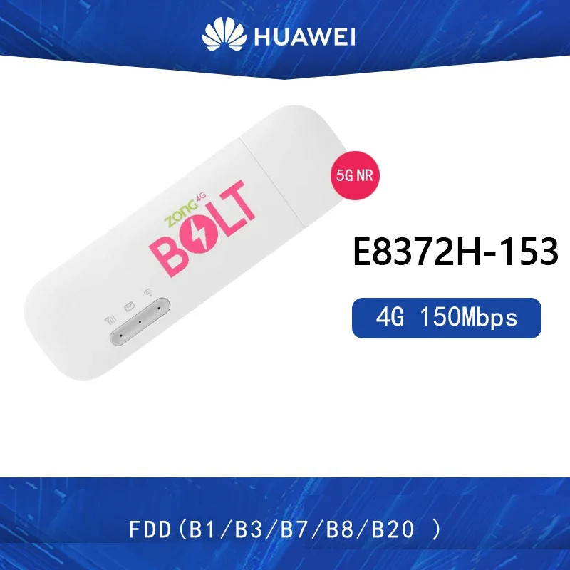 Huawei E8372 E8372h-153 with 2pcs Antenna 150M LTE USB Wingle LTE 4G USB WiFi Modem Unlocked ...