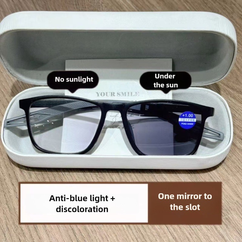 Photochromic Reading Glasses for Women Anti Blue Light Presbyopia ...