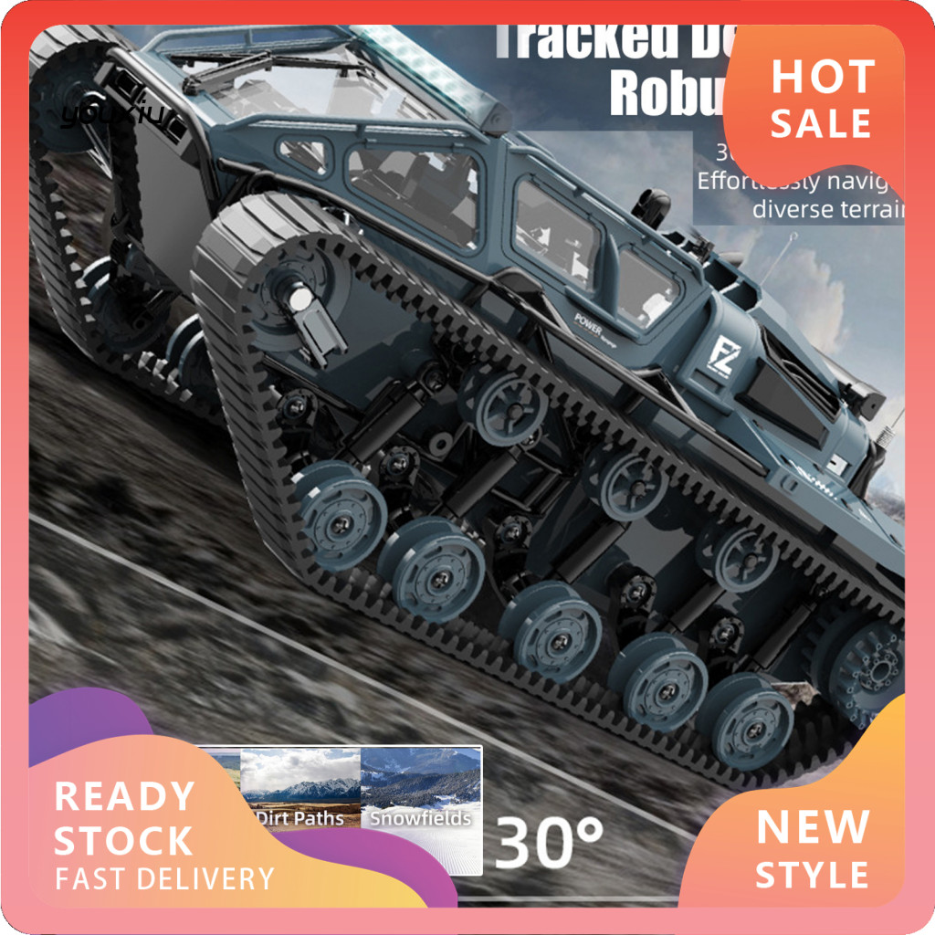 YX Realistic Rc Crawler Toy High-strength Rc Car Rc Tank Stunt Car with ...
