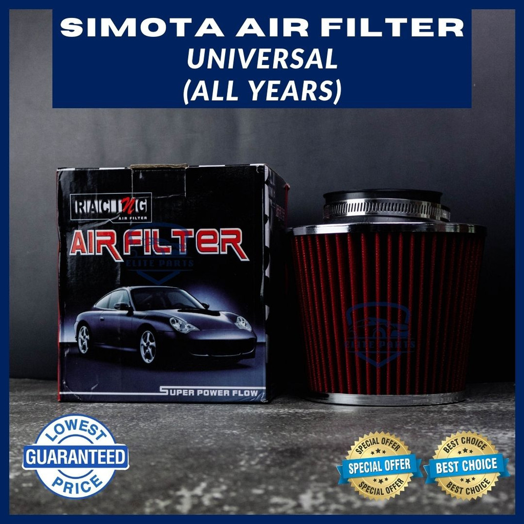 SIMOTA Universal Air Filter 100 (Red) | Shopee Philippines