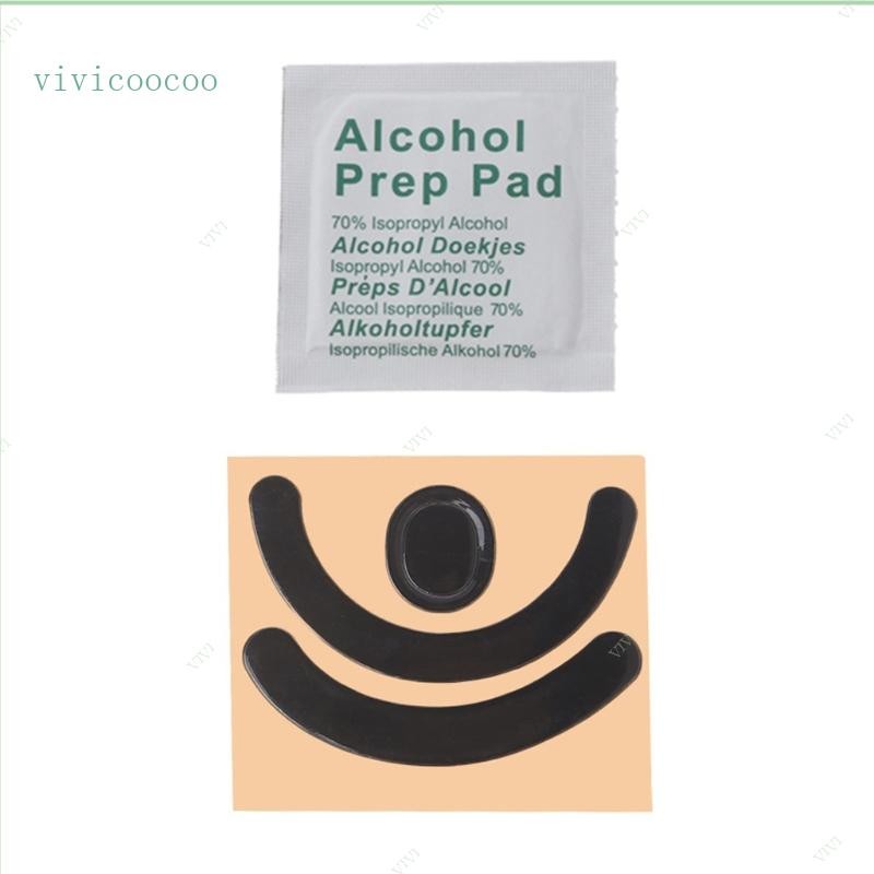 VIVI Mouse Feet Replacement Mouse Skate Pads Rounded Curved Edges for ...