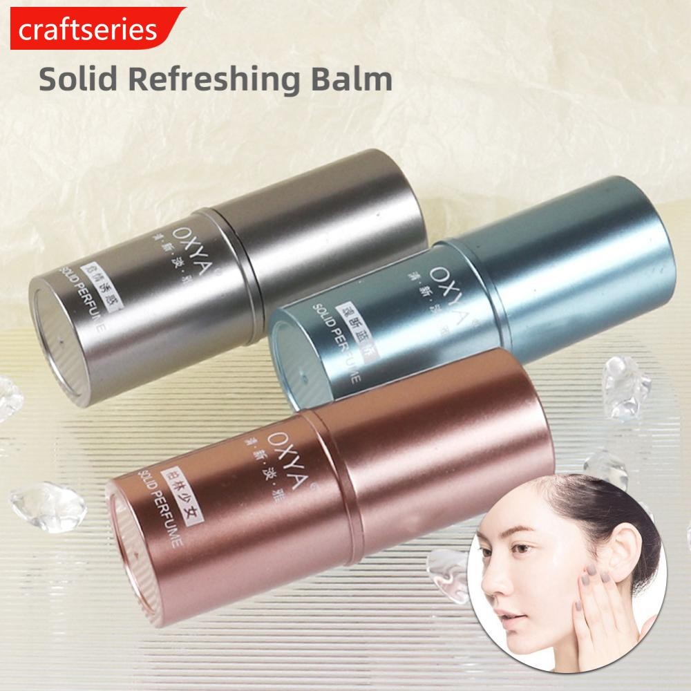CRAFTSERIES Portable Solid Perfume Balm Mild Long-lasting Fragrance ...