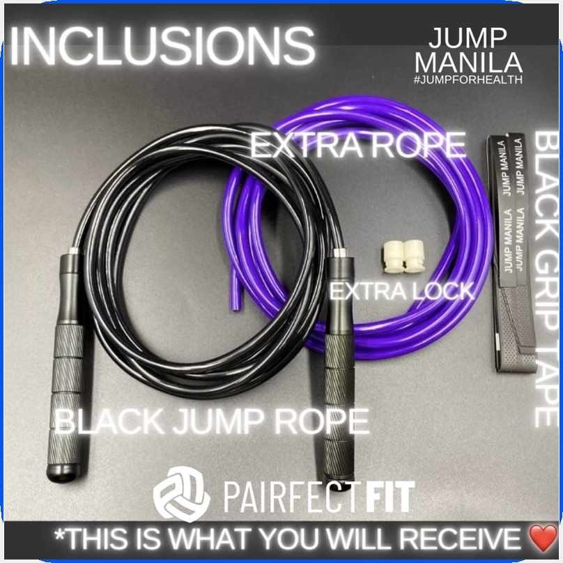 Jump&R@Manila!RK,BU+ov+Bf+pB+mC+LA+Rope 3.0 Adjustable 1/2 Lb Jump Rope ...