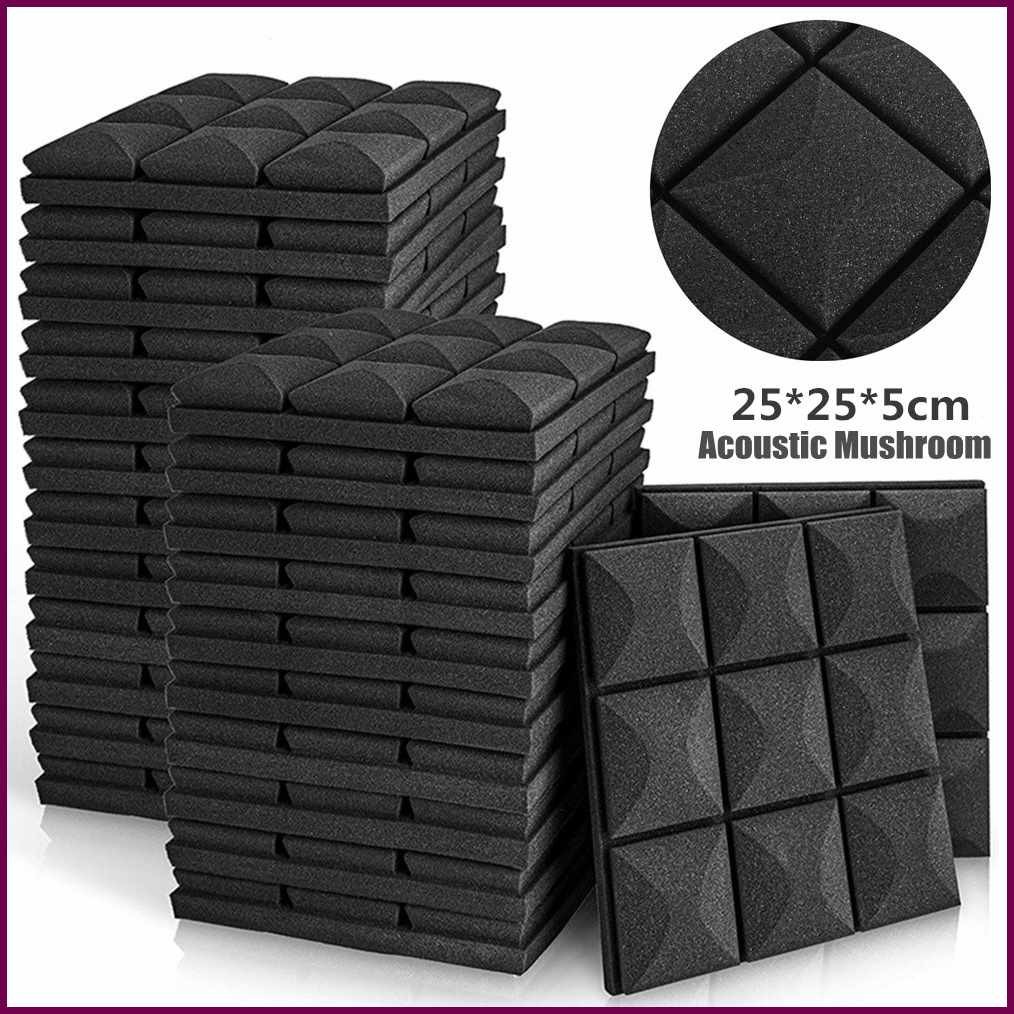 12/K}Pack]F;25*25*5cm[jO,Durable!bo,Soundproofing!jr,Soundproof!WD,Foam ...