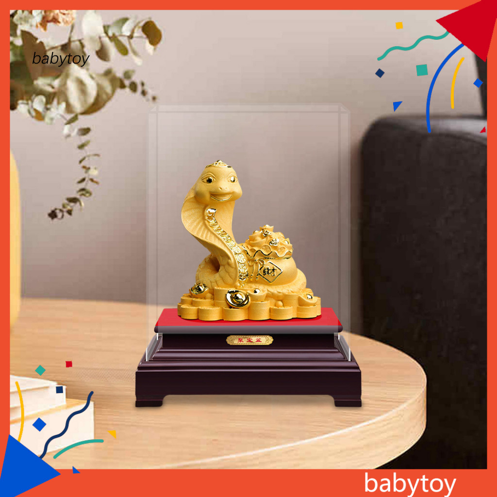 BABY Symbol of Prosperity Ornament Lucky Snake Figurine Year of the ...