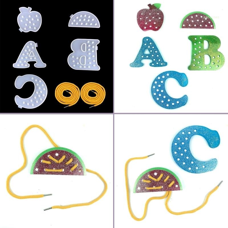 zb* Threading Board Silicone Mould Fine Motor Skills - Toddler ...