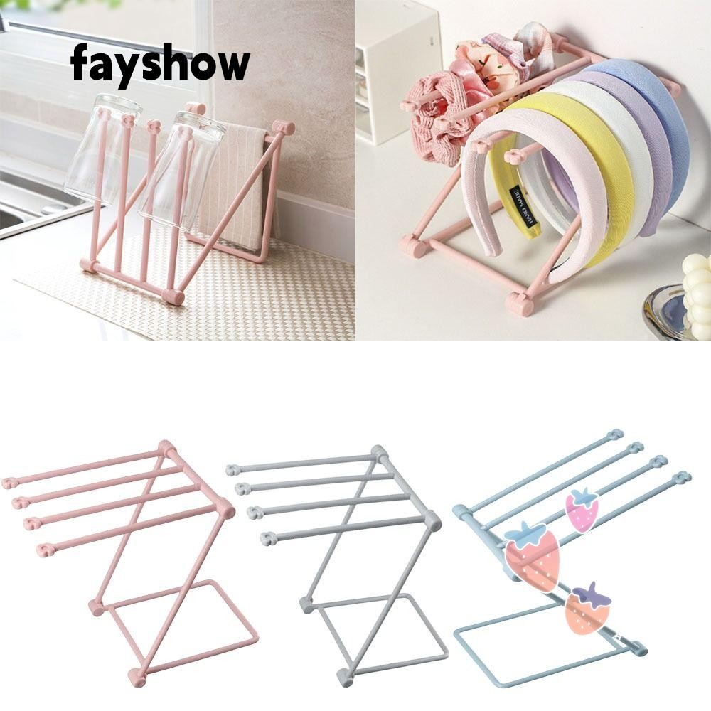 FAY Foldable Display Racks, Trendy Hair Hairpins Accessories Hair Hoop ...