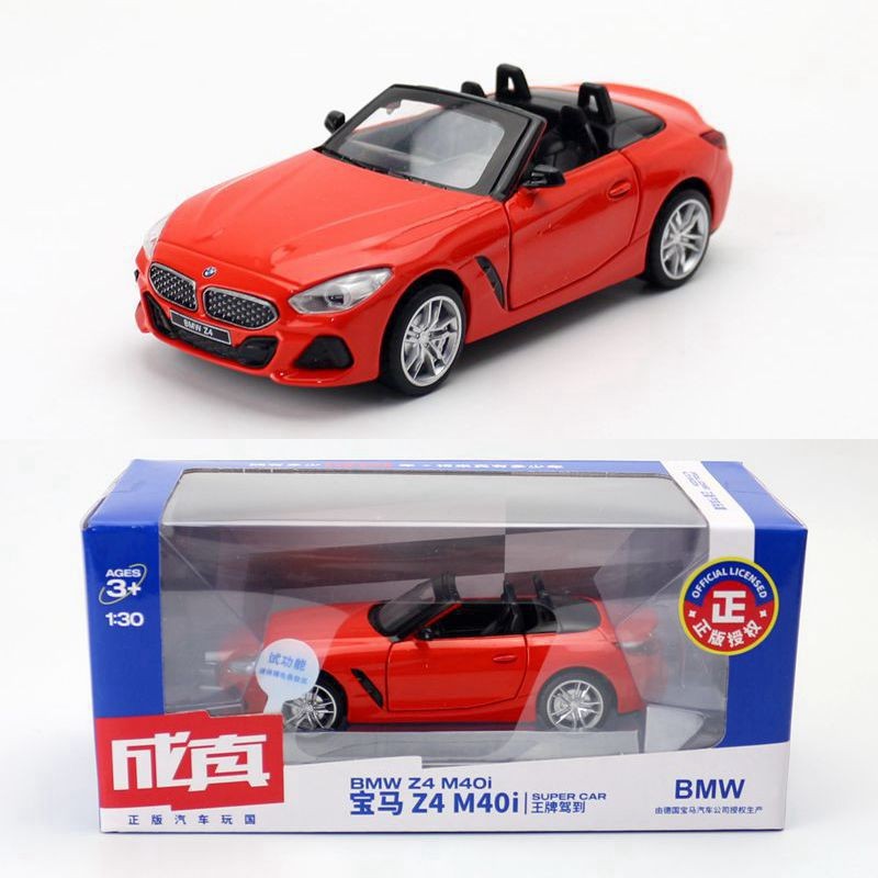 Caipo Toys Alloy Car Simulation Model 1: 30 BMW Z4 M40i Super Sports ...