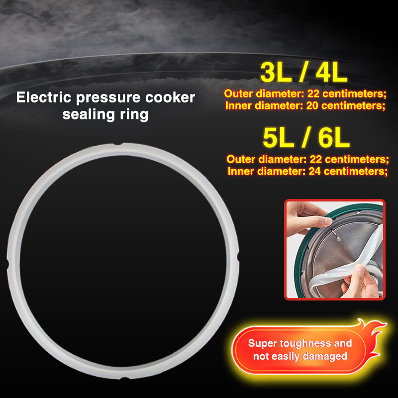 4L 5L 6L electric pressure cooker seal ring silicone ring pressure ...