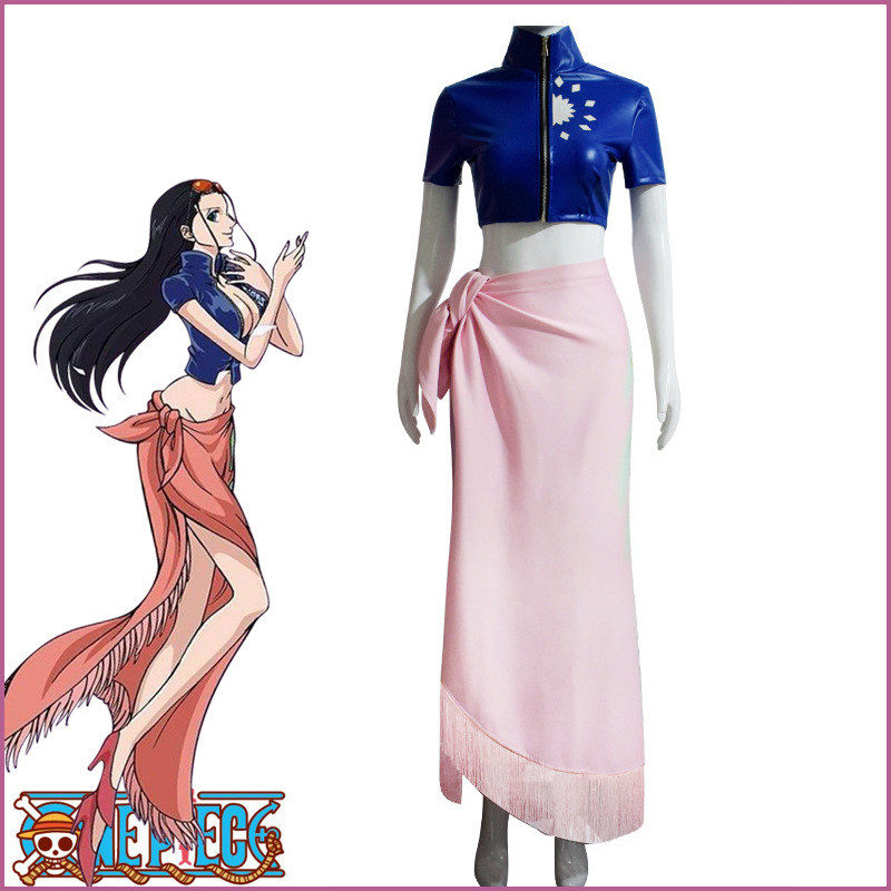 One Piece Cosplay Nico Robin Anime Role Play Animation Clothing ...