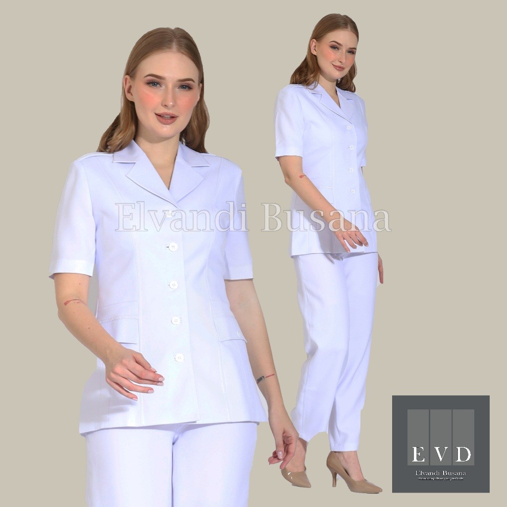 Blazer Work Clothes Service Uniform Nurse Midwife Doctor PDH PNS ...