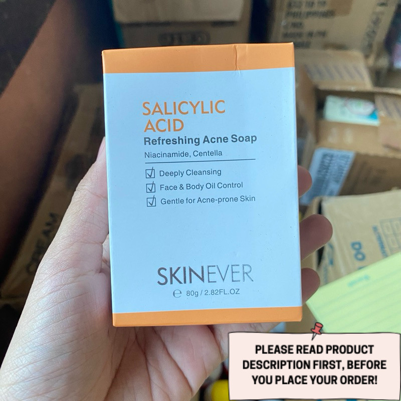 Skinver Salicylic Soap 80g | Shopee Philippines