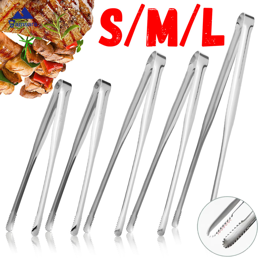 Professional Grill Tongs for BBQ | Heavy Duty BBQ Tongs with Anti-Slip ...