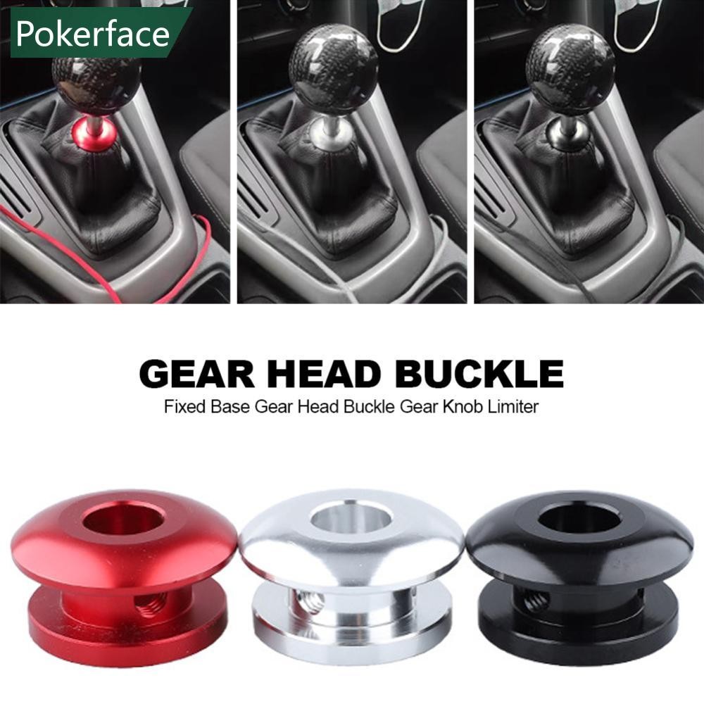 POKERFACE Aluminum Universal Car Shift Knob Stopper Shifting Head ...