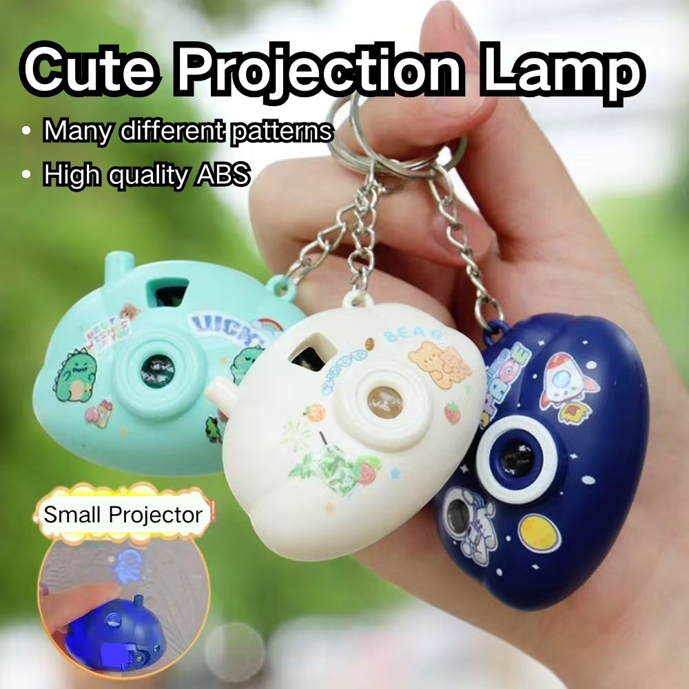 Children Mini Light-emitting Camera Pendant Small Camera Keychain ...