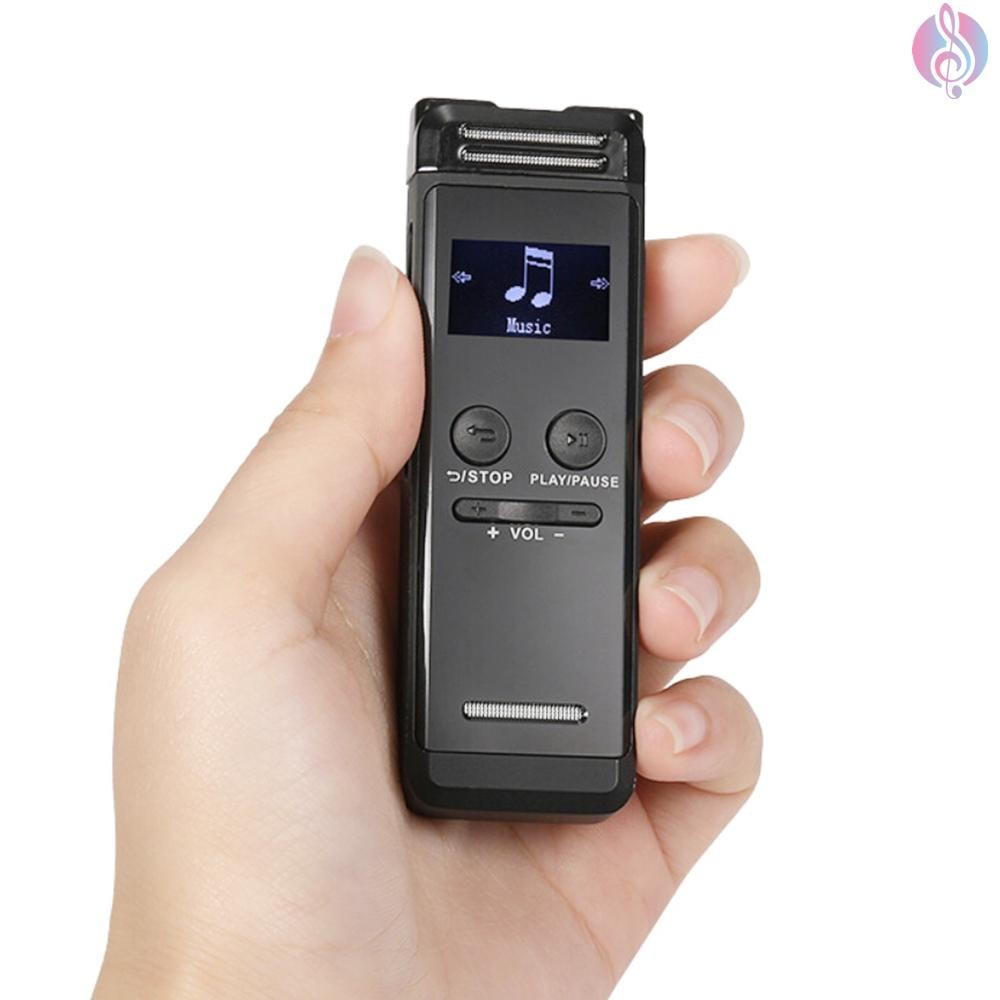 32G Digital Voice Recorder Activated Record Playback MP3 Music Player ...