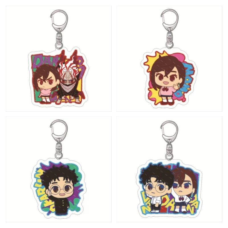 4 styles Anime DANDADAN Keychain Ken Takakura Momo Ayase Pendant ...