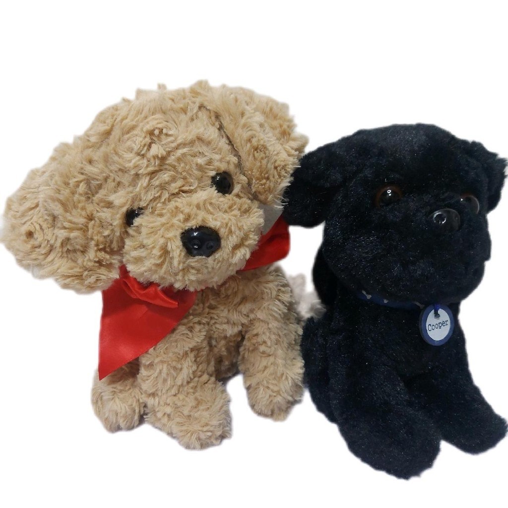 Soft Cuddly Puppy Dog Stuffed Toy - Labrador Poodle Dog Puppy 20cm ...