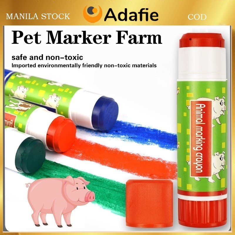 Animal Marker Pen Farm Animal Marking Crayon Pig Cattle Cow Sheep ...