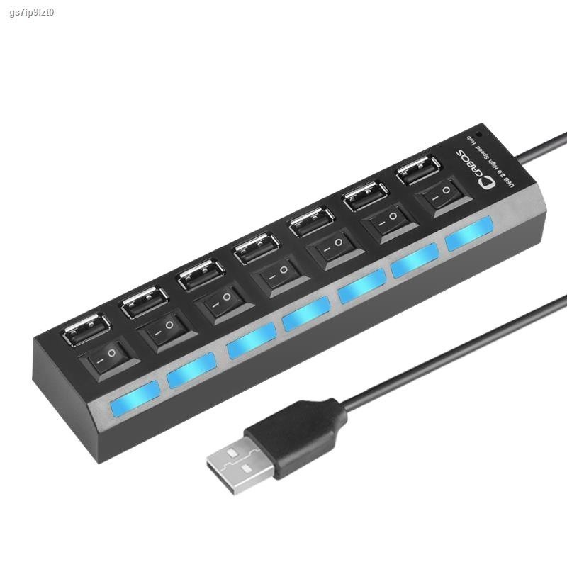 ෆ usb splitter u port notebook expansion desktop with power supply ...