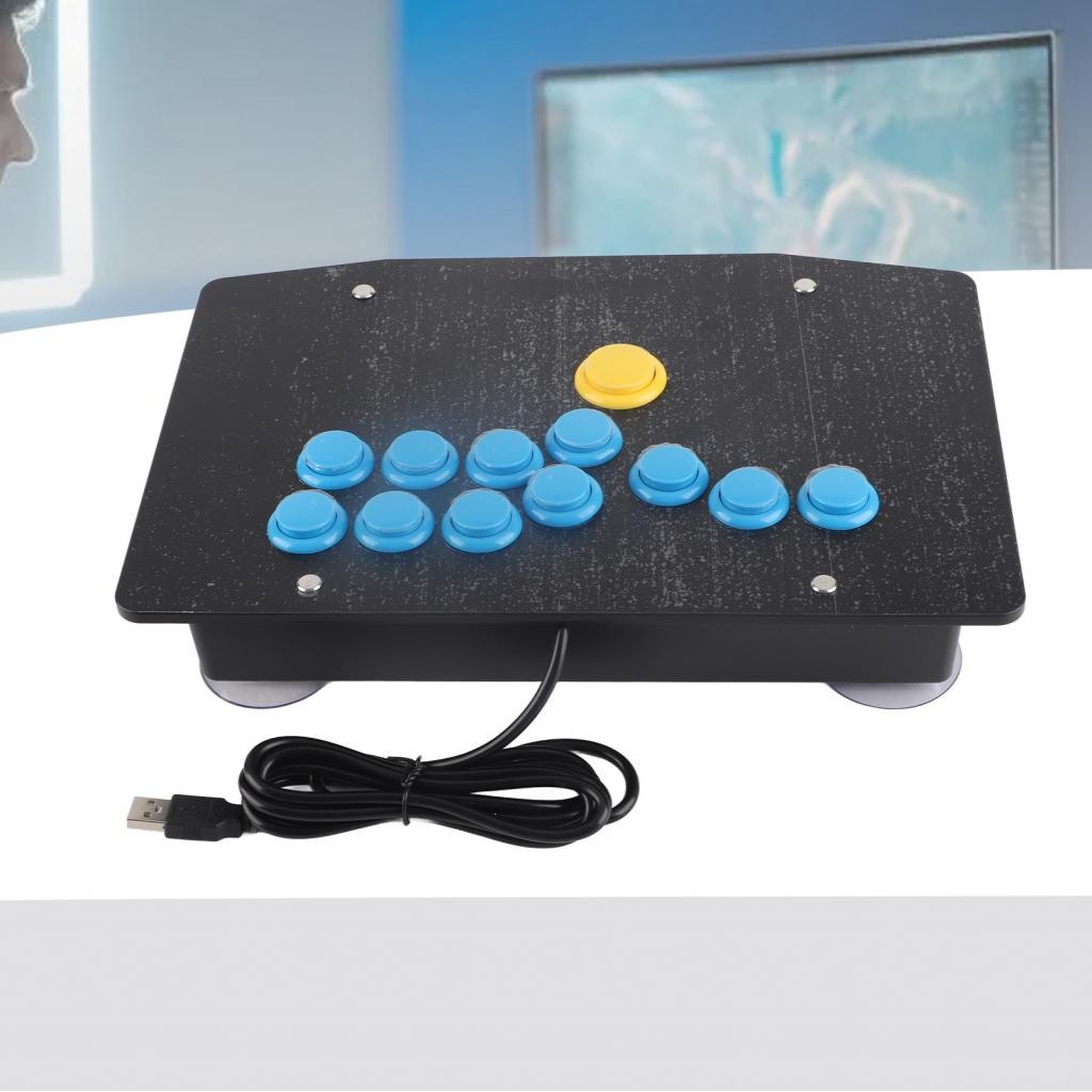 Tominihouse Arcade Stick Turbo Function Sensitive Fight Wide ...