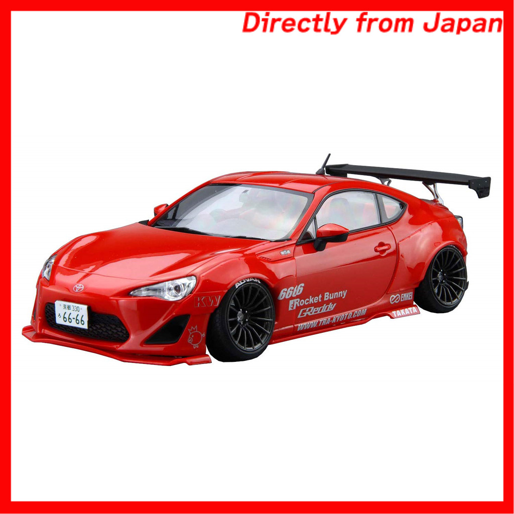 AOSHIMA 1/24 The Tuned Car Series No.1 Toyota ZN6 TOYOTA86 '12 GREDDY & ROCKET BUNNY ENKEI Ver ...
