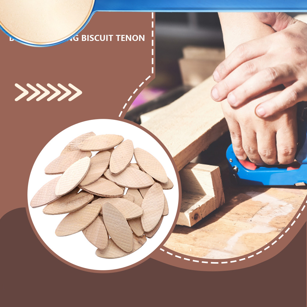 1/2/3 100 Pieces/Set Wood Jointing Biscuits Replacement Jointer ...