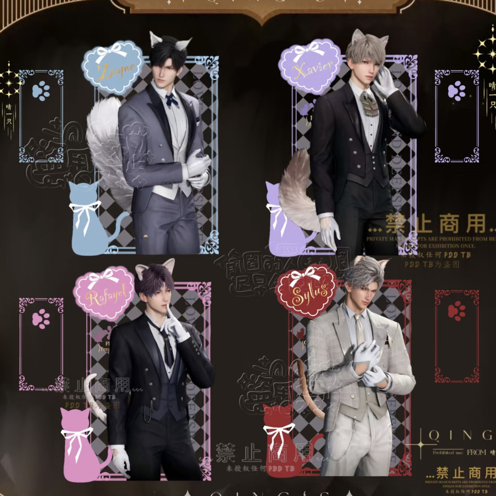 Love and deepspace Standee 10cm Acrylic High-value Desktop Decoration ...