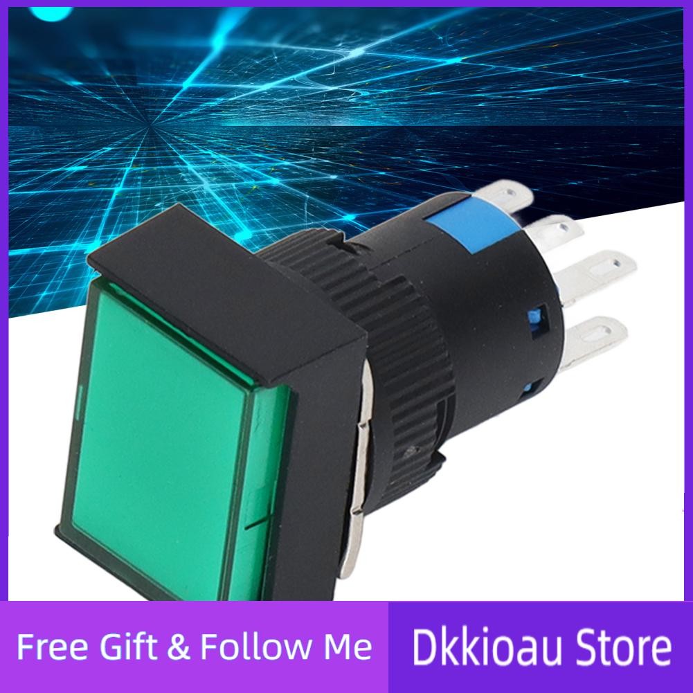 Dkkioau Push Button Switch AC 0‑240V 5A Working Current 25pcs 250V ...