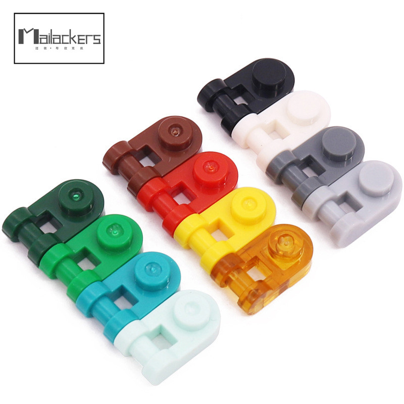 26047 Bricks 50pcs Plate 1x1 side circular strap handle hinge plate ...