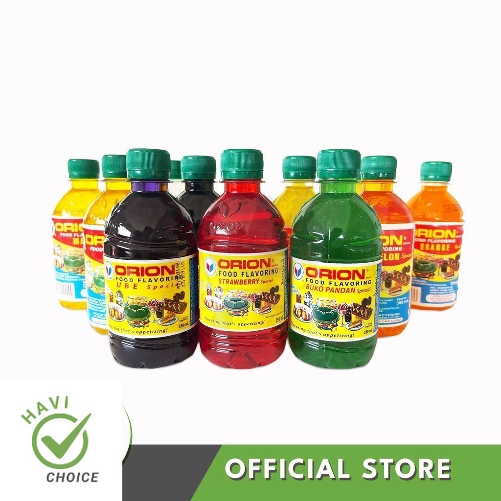 HAVI CHOICE Orion Flavor Food 350ml (Banana,Buko Pandan,Langka,Vanilla ...