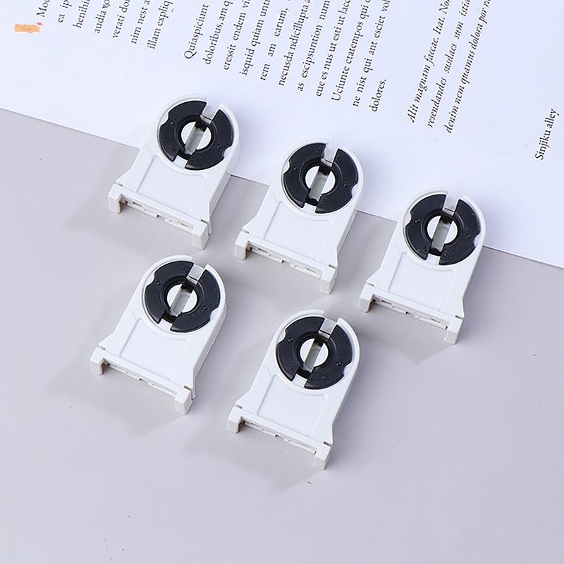 Sweet 5Pcs T8/G13 Fluorescent Lamp Holder Heat-Resistant Lamp Holder ...