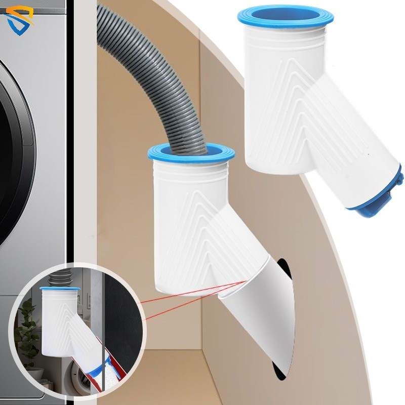 45 Degree Wall Inclined Drainage Tee Connector Bathroom Washing Machine ...