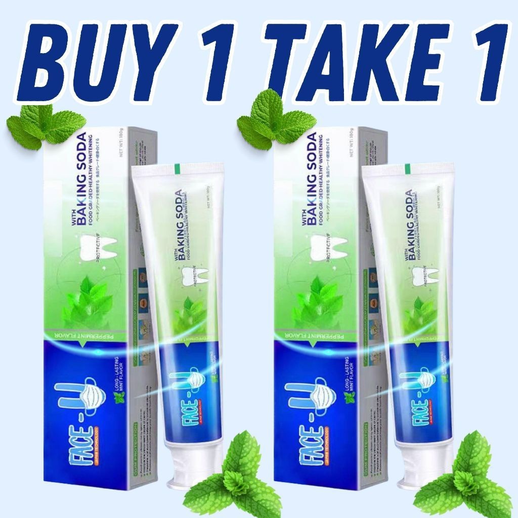 【BUY 1 TAKE 1】JAPAN FACE-U Whitening Peppermint Food Graded Healthy ...