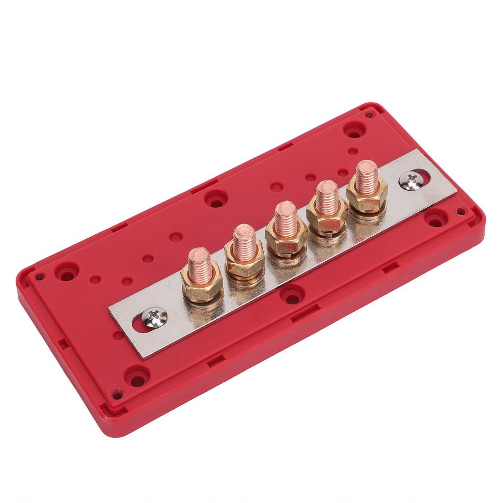 Power Distribution Terminal Block DC48V 300A 5 Pole Efficient Marine ...