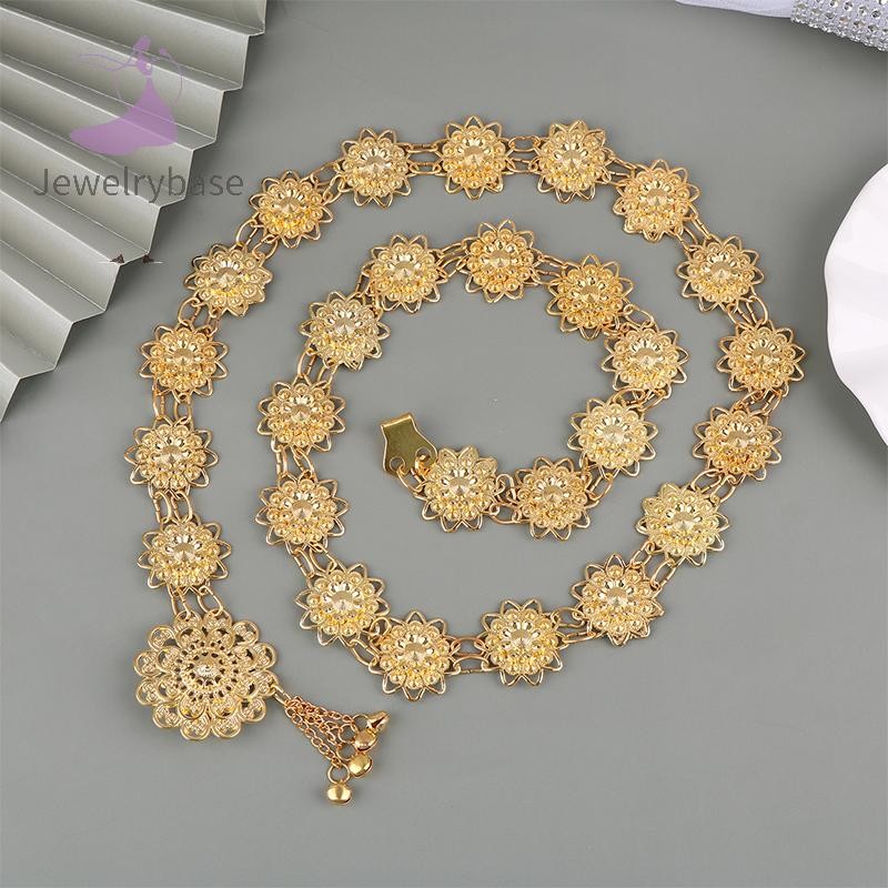 [JB] 24H Shipping Traditional Sarong Gold Color Belt Vintage Jewelry ...
