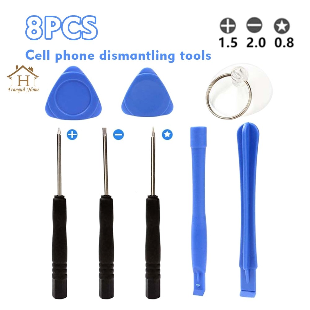 8 in 1 Mobile Phone Repair Tool Kit Multifunctional Disassemble ...