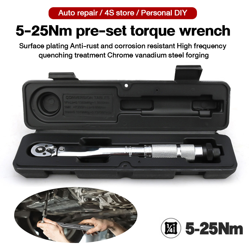 1/2dr Adjustable Torque Wrench Automatic Torque Wrench Set (28-210Nm ...