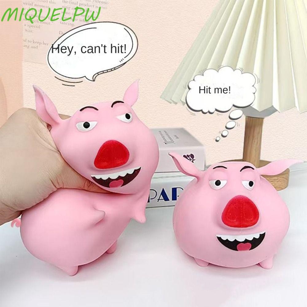 MIQUELPW Flying Pig Pinching Toy, Movie Ne Zha 2 Stretchable Pig Fidget ...