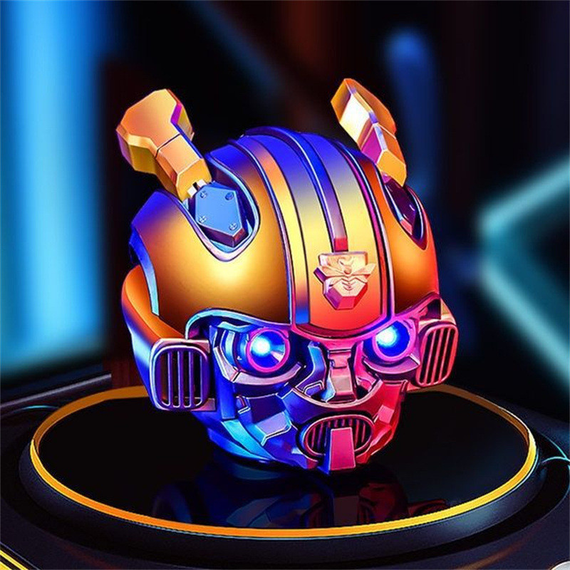 Original Transformers Bluetooth Speakers Bumblebee Head Bluetooth ...