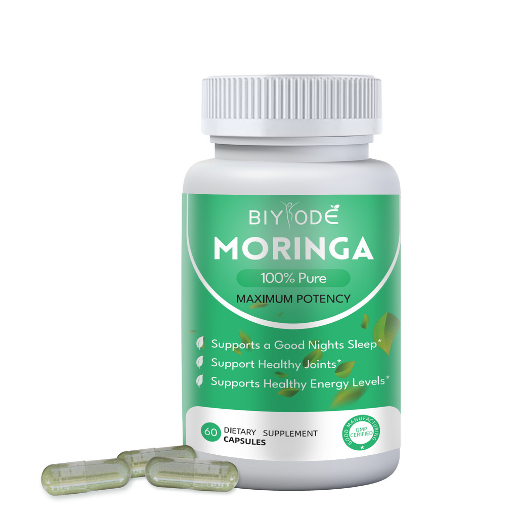Moringa Capsules,Moringa Powder Capsules - Pure Nutrient-Rich Moringa ...